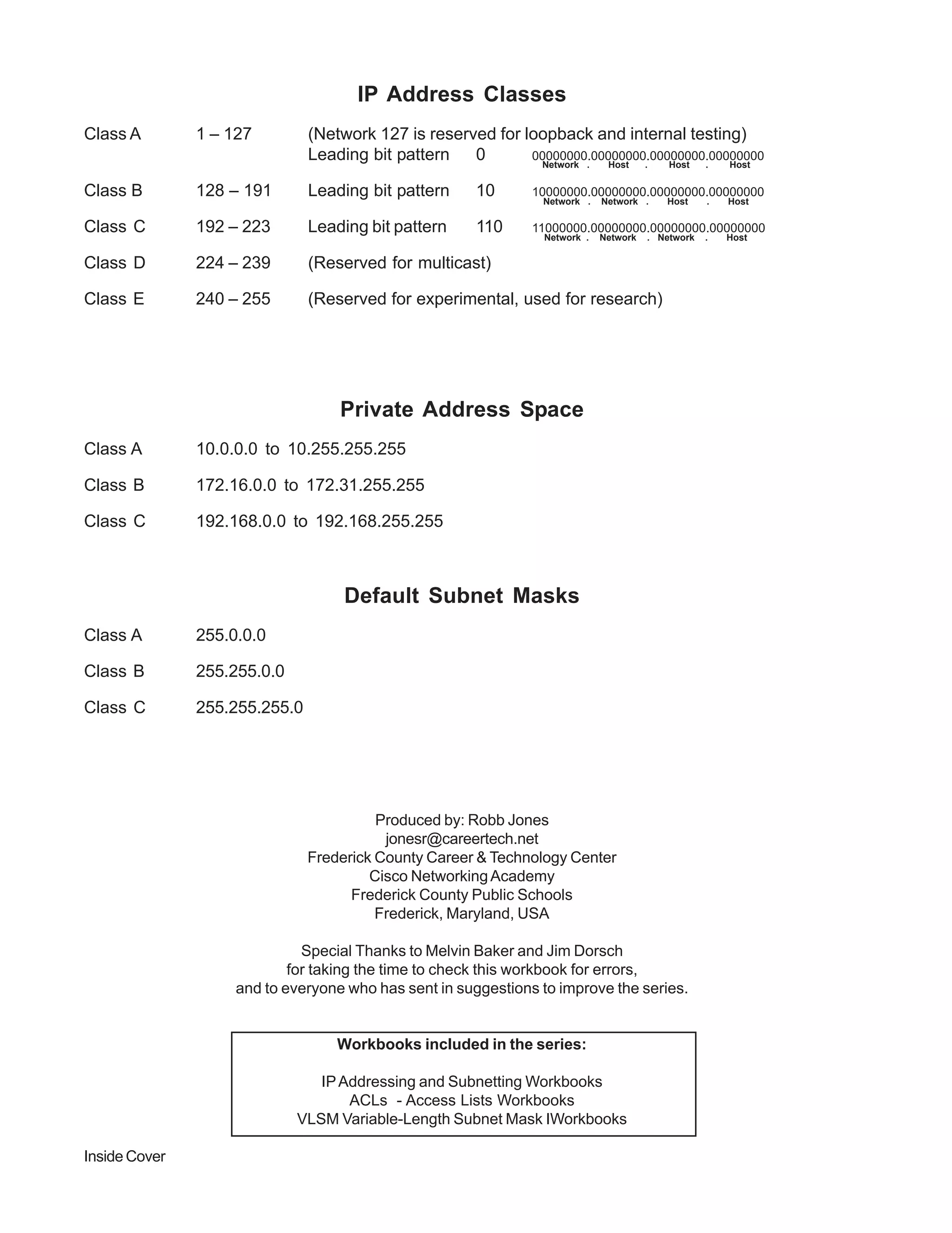 Ip addressing and_subnetting_workbook (1) | PDF