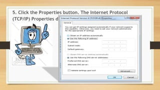 Assigning IP Adressing | PPTX