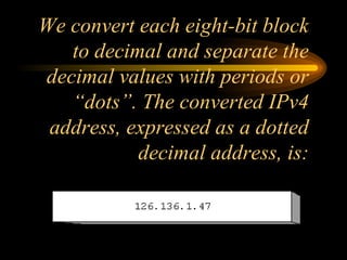 Ip Addressing Basics | PPT