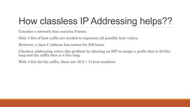 Basics of IP Addressing | PPTX | Internet | Computing