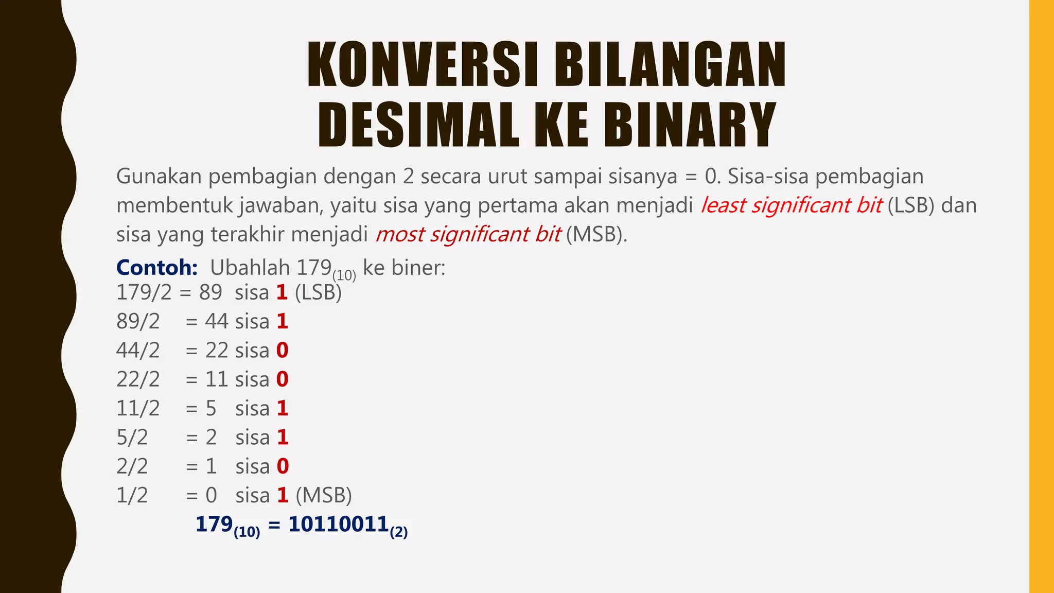 IP Address,Sistem Bilangan dan Konversinya | PPTX