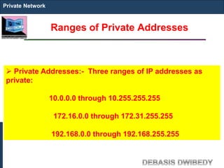 Ip addressing upload | PPT | Computer Networking | Computing