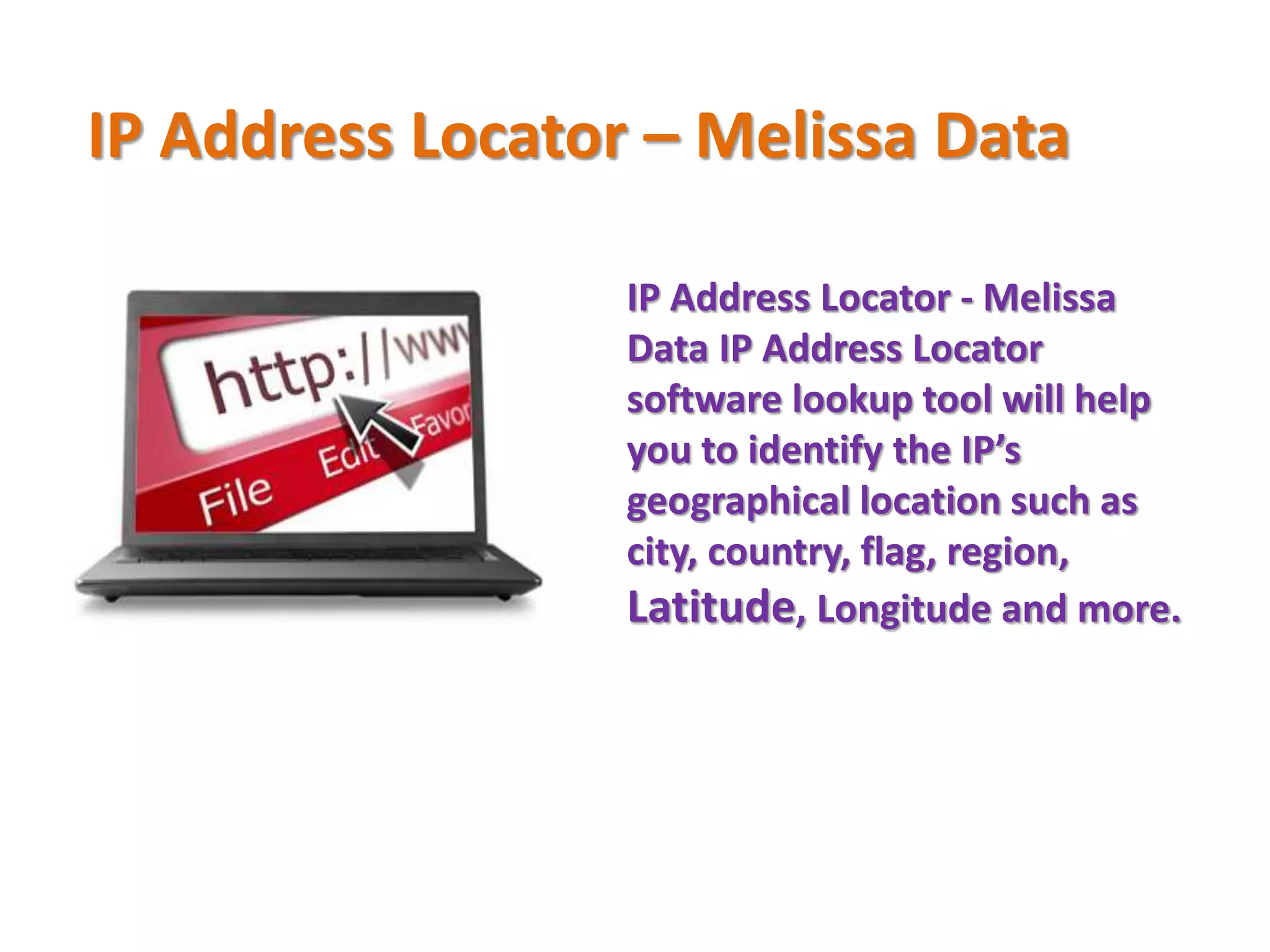 Ip address locator | PPTX