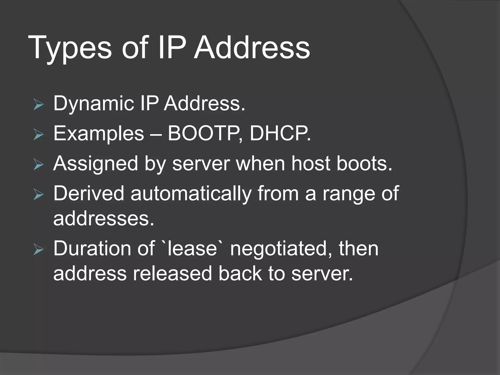 Ip address presentation | PPTX