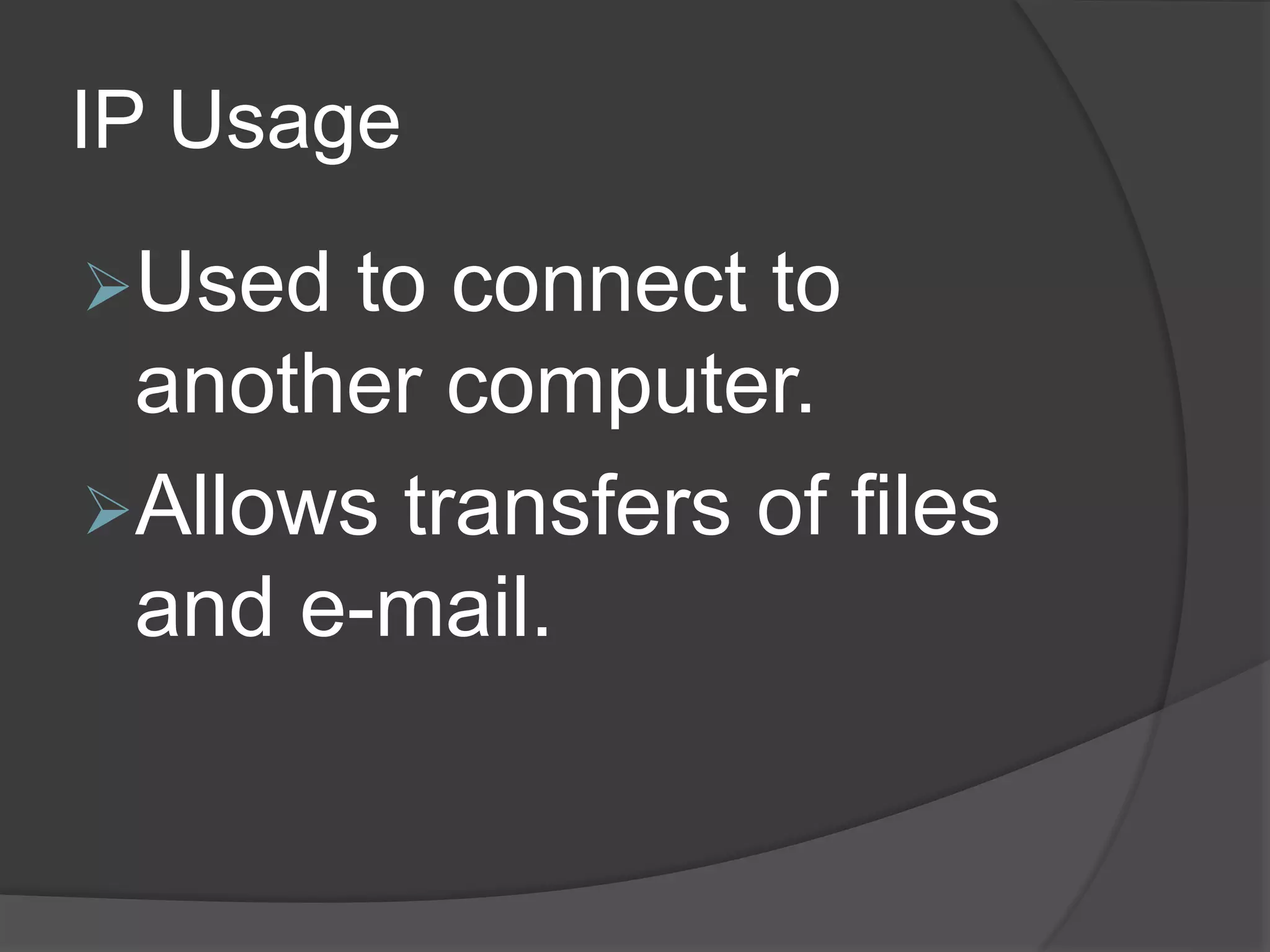 Ip address presentation | PPTX