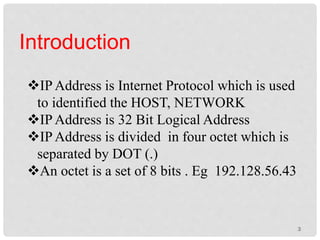 iP Address , | PPT