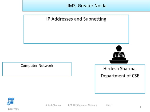 Ip Address And Subneting Pdf