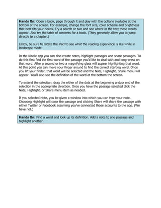 iPad handout | DOCX
