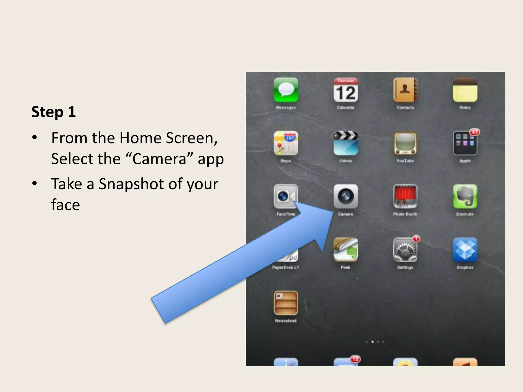 iPad Home Screen Set-up | PPTX | Tablets and E-readers | Consumer ...