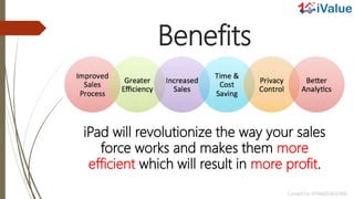 iPad Revolutionizing Pharma SalesForce | PPTX | Tablets and E-readers ...
