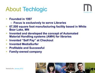 MediaSurfer - The iPad Lending Machine | PPT