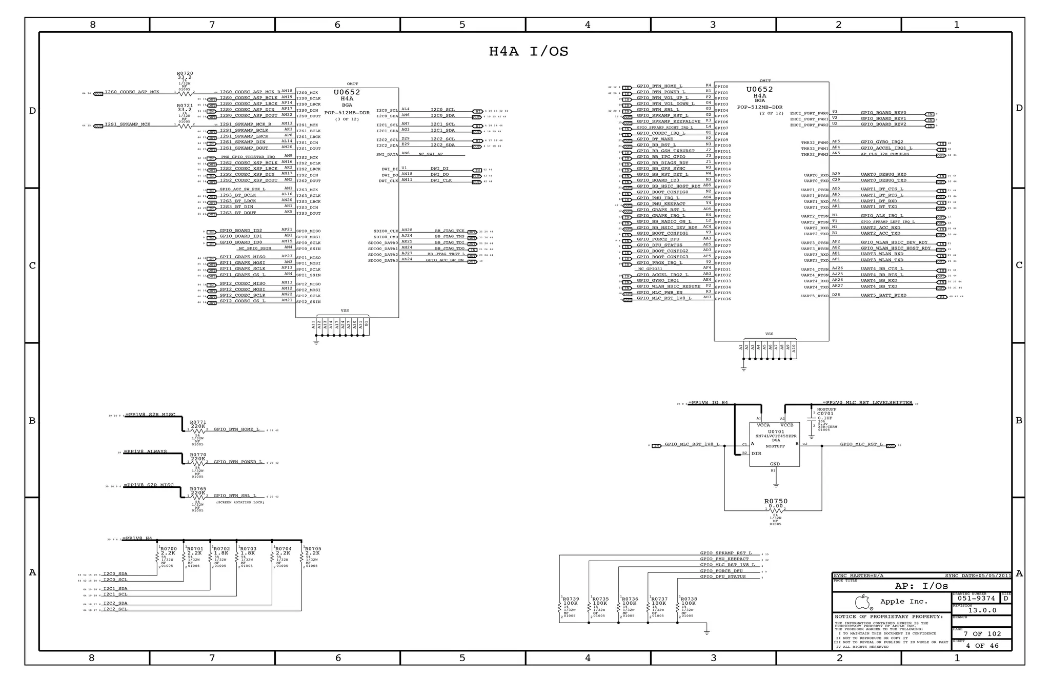 iPad mini 1 full Schematic Diagram | PDF