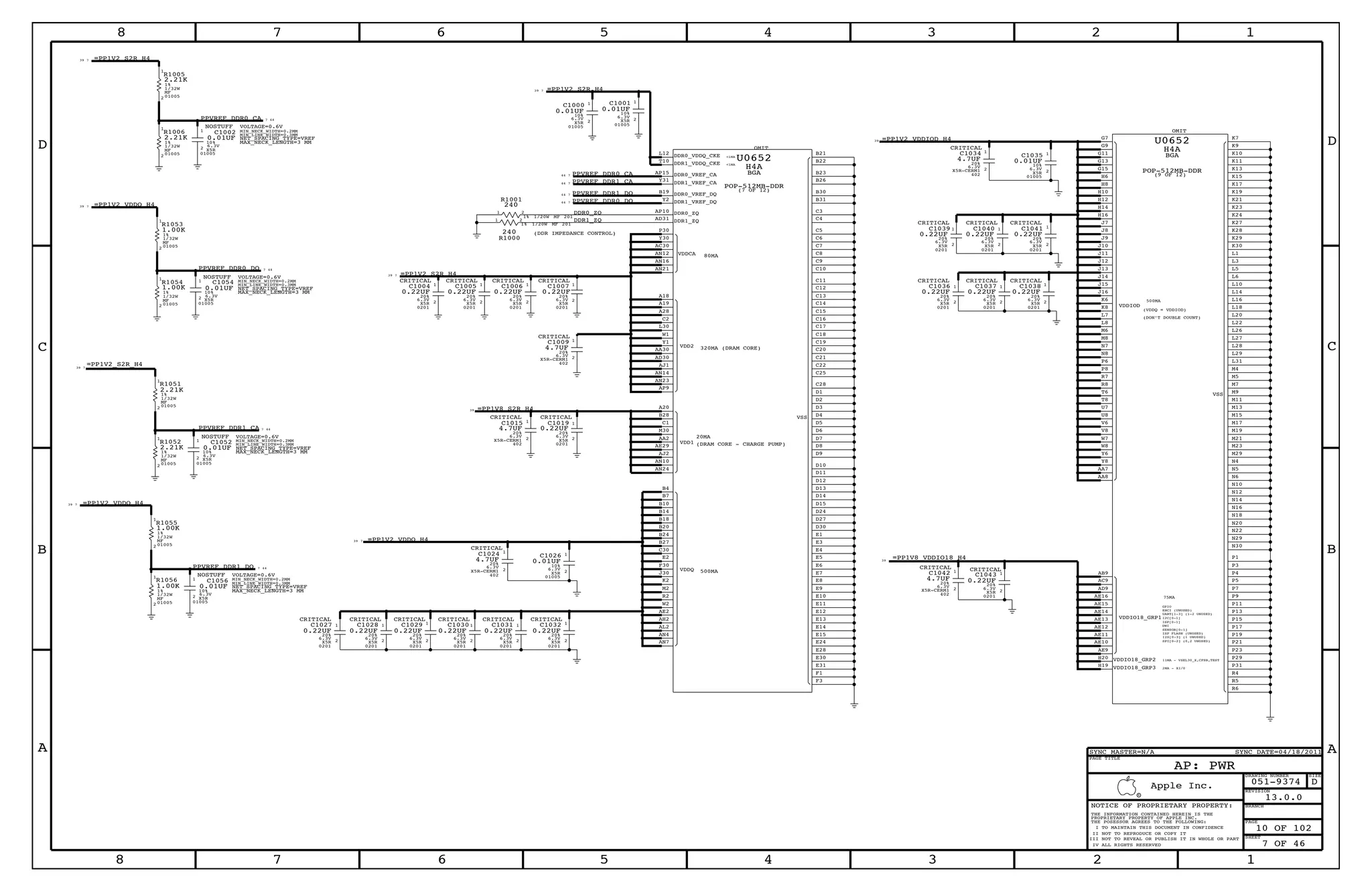 iPad mini 1 full Schematic Diagram | PDF