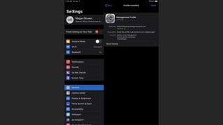 iOS/iPad OS Intune MDM Enrollment | PPTX