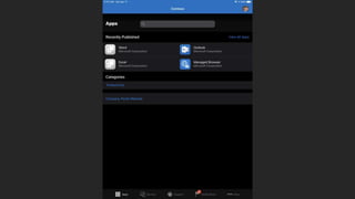 iOS/iPad OS Intune MDM Enrollment | PPTX