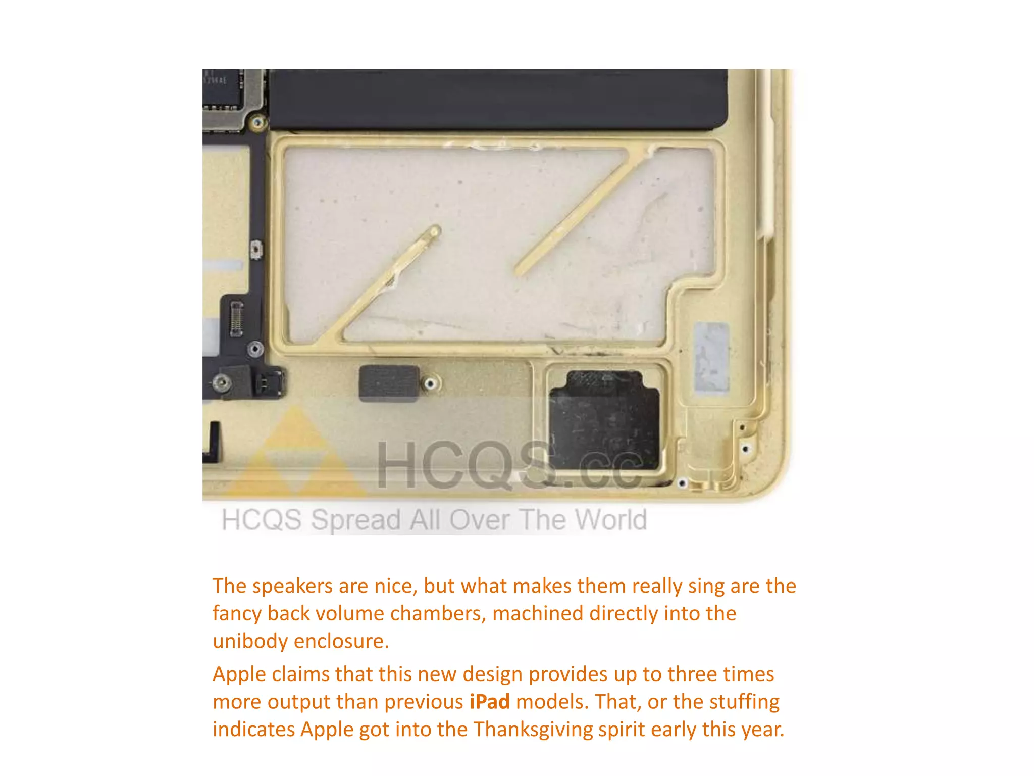 HCQS | Ipad pro teardown | PPTX