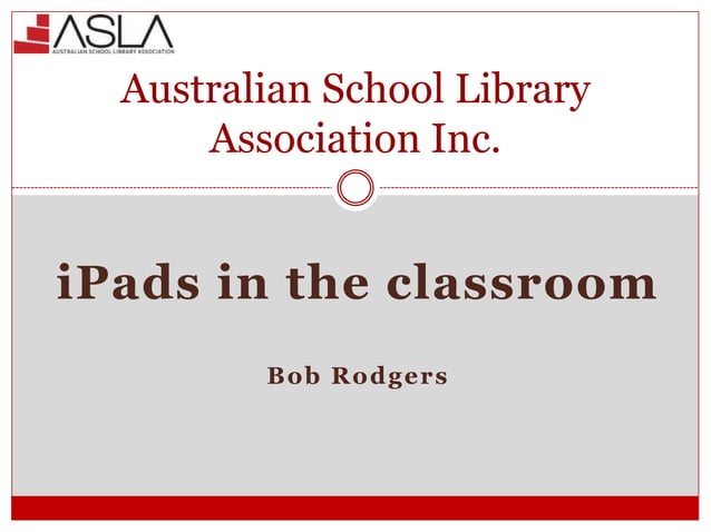 iPads in the classroom | PPTX