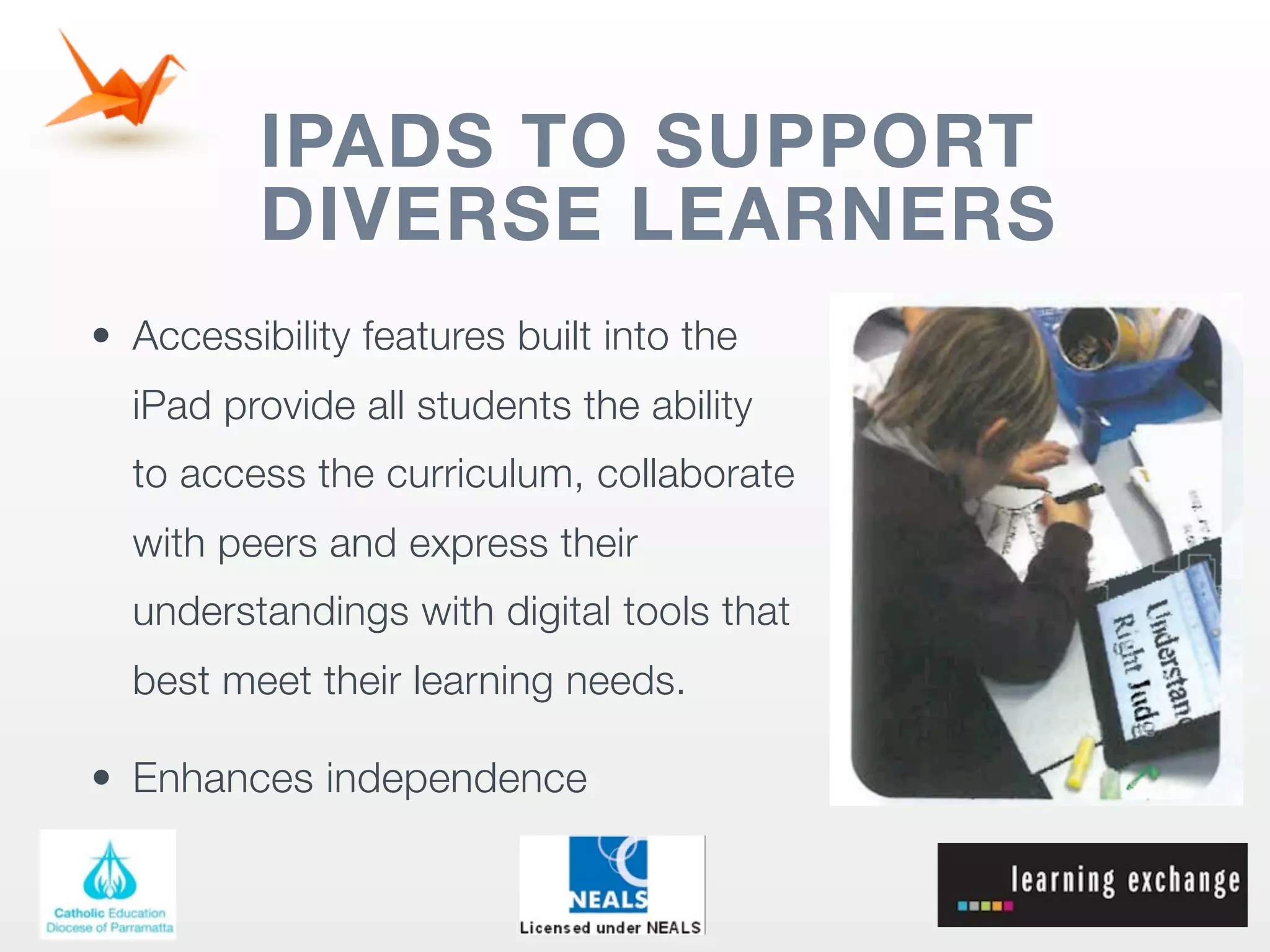iPads special needs learning | KEY