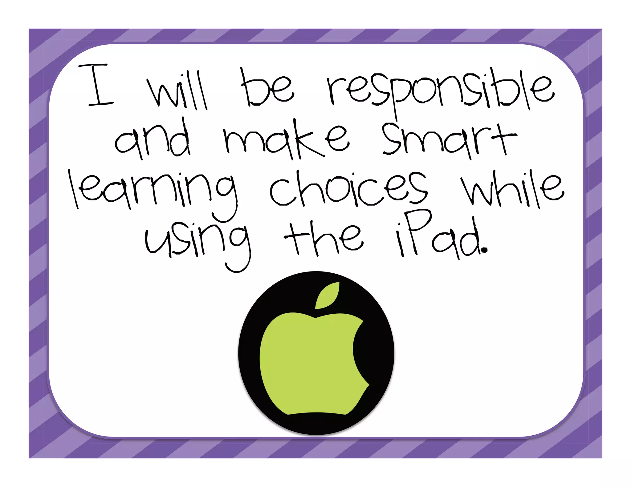 Ipad Student Expectations (Elementary) | PDF