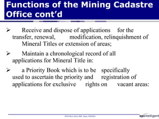 Mining rights, acquisitions and investment opportunities in Mining in ...