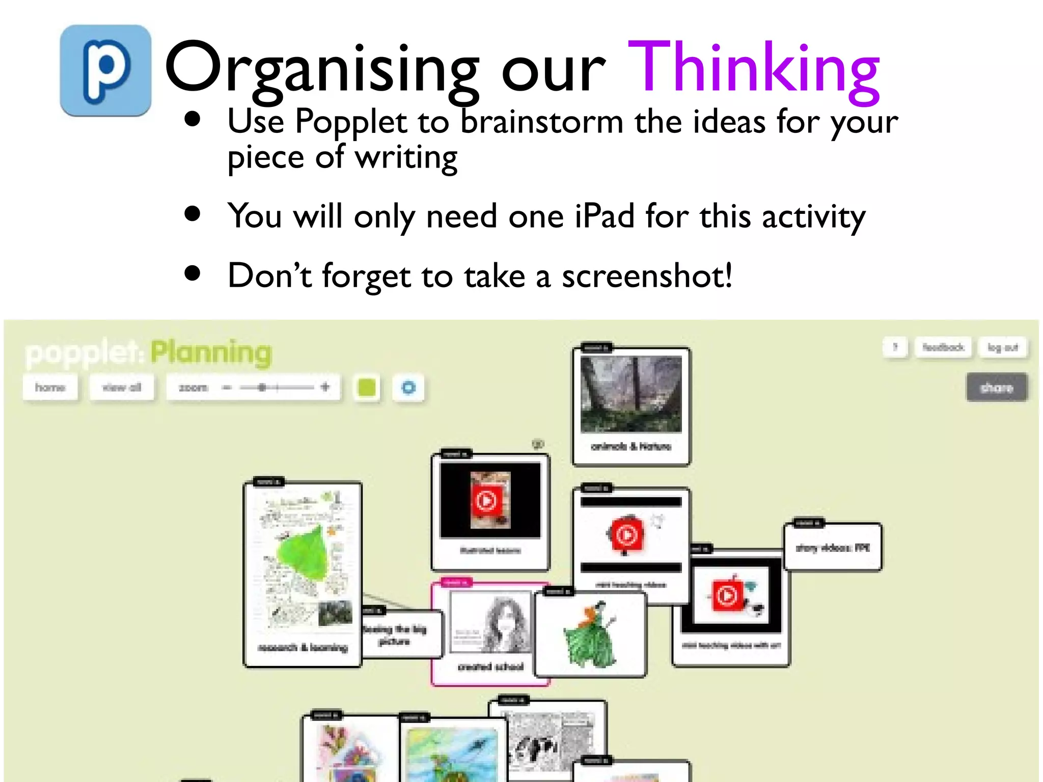 iPad Writing Workflows | PPT