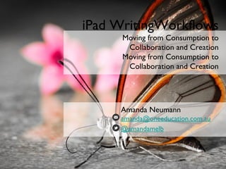 iPad Writing Workflows | PPT