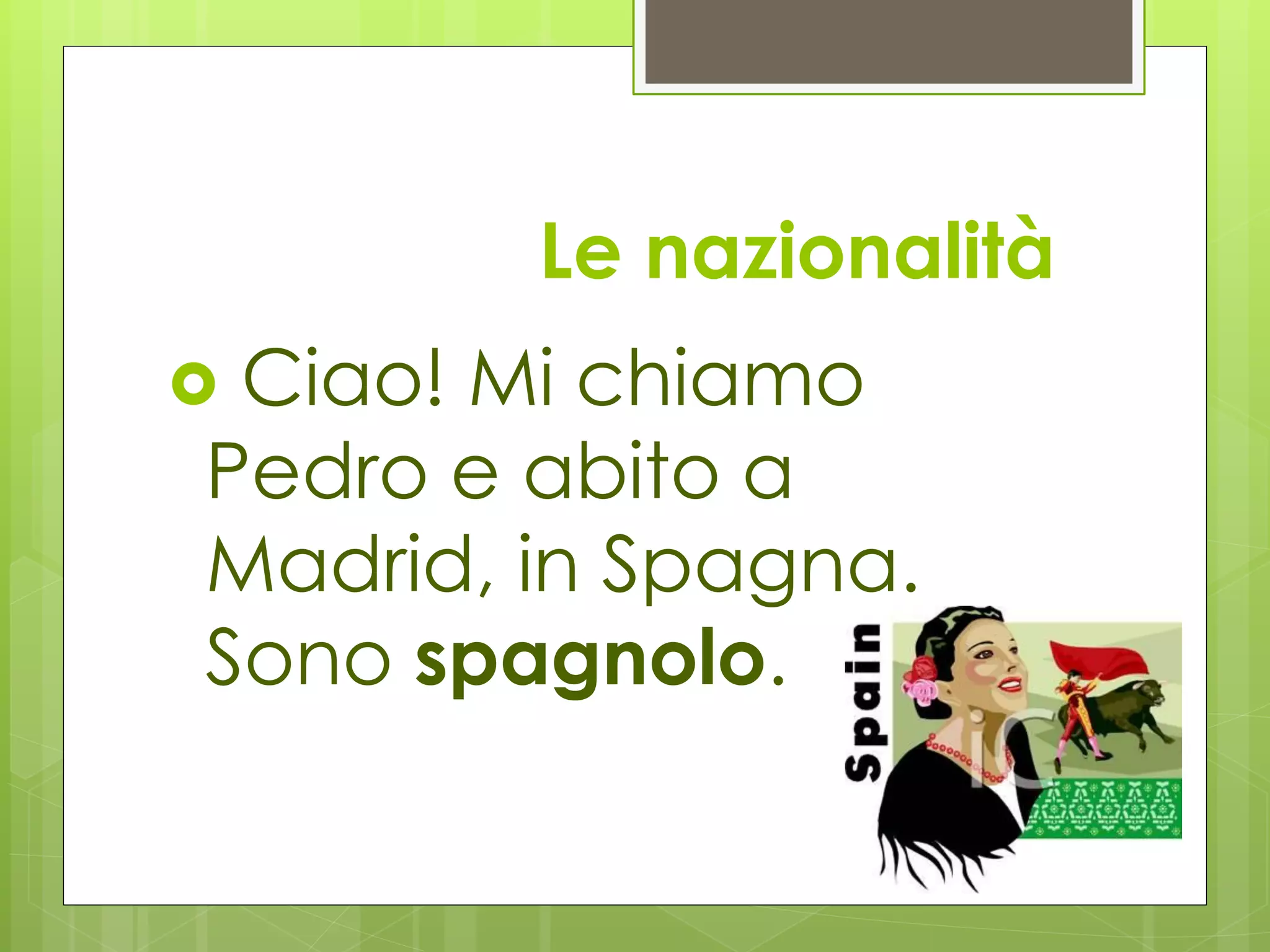 paesi e nazionalità by elenab | PDF