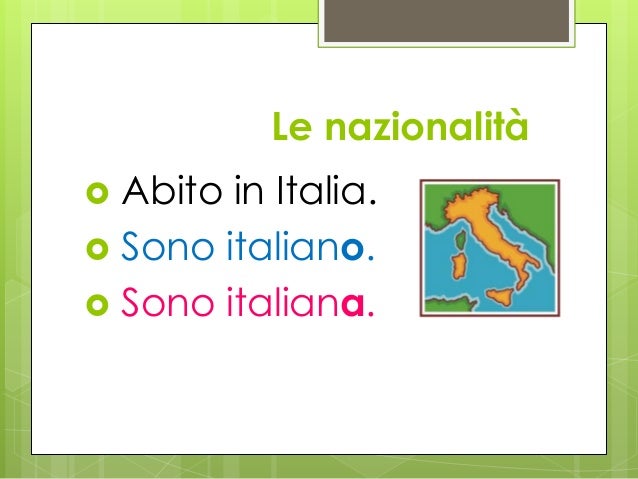 paesi e nazionalità by elenab