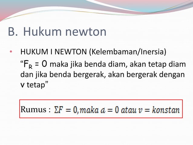 IPA Fisika Gaya, Hukum Newton, Usaha dan Energi | PPTX