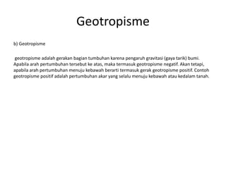 IPA Gerak Pada Tumbuhan | PPTX