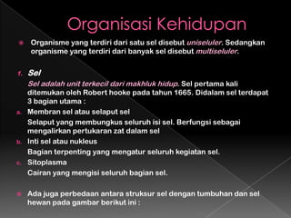 IPA keanekaragaman makhluk hidup | PPT