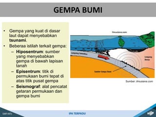 IPA Kelas 7 Bab 10 Struktur Bumi.pptx