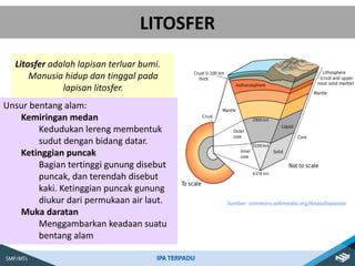 IPA Kelas 7 Bab 10 Struktur Bumi.pptx.pdf