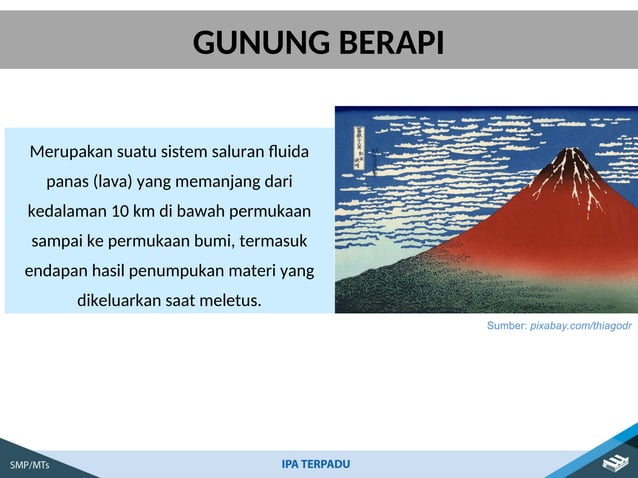 IPA Kelas 7 Bab 10 Struktur Bumi dan penjelasan lengkap | PPT