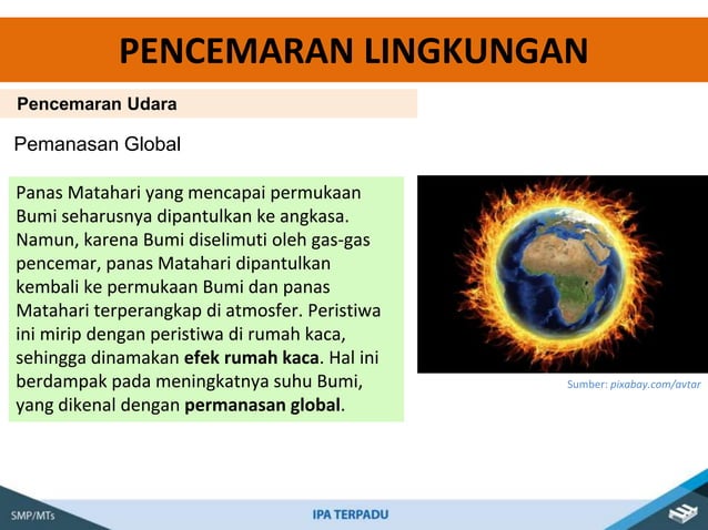 IPA Kelas 7 Bab 8 Pencemaran Lingkungan.pptx