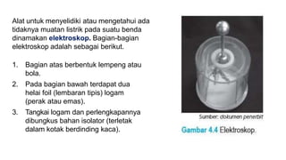 IPA Kelas 9 BAB. 4 Materi Listrik Statis | PPTX