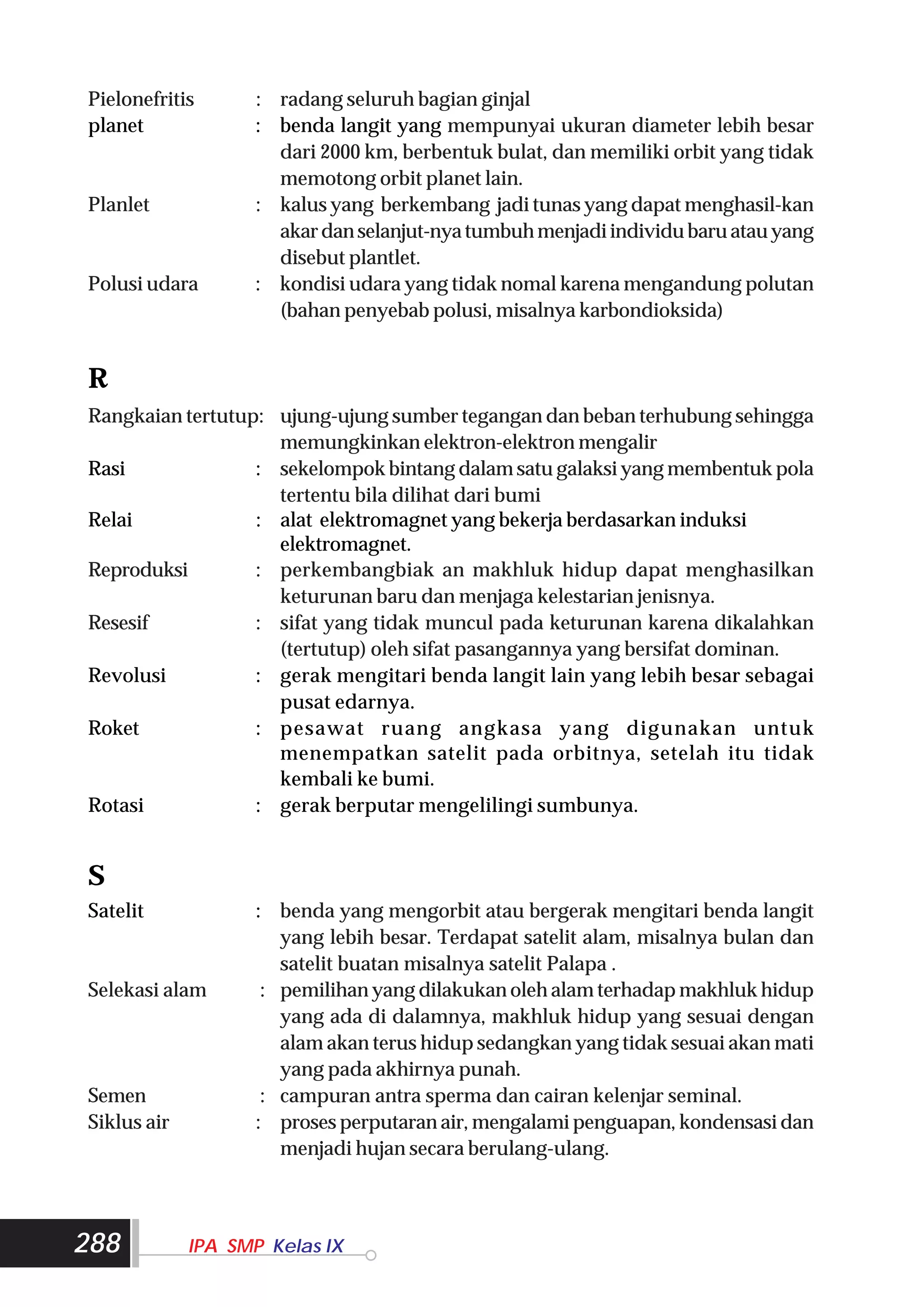 Ipa kls 9. glosarium | PDF