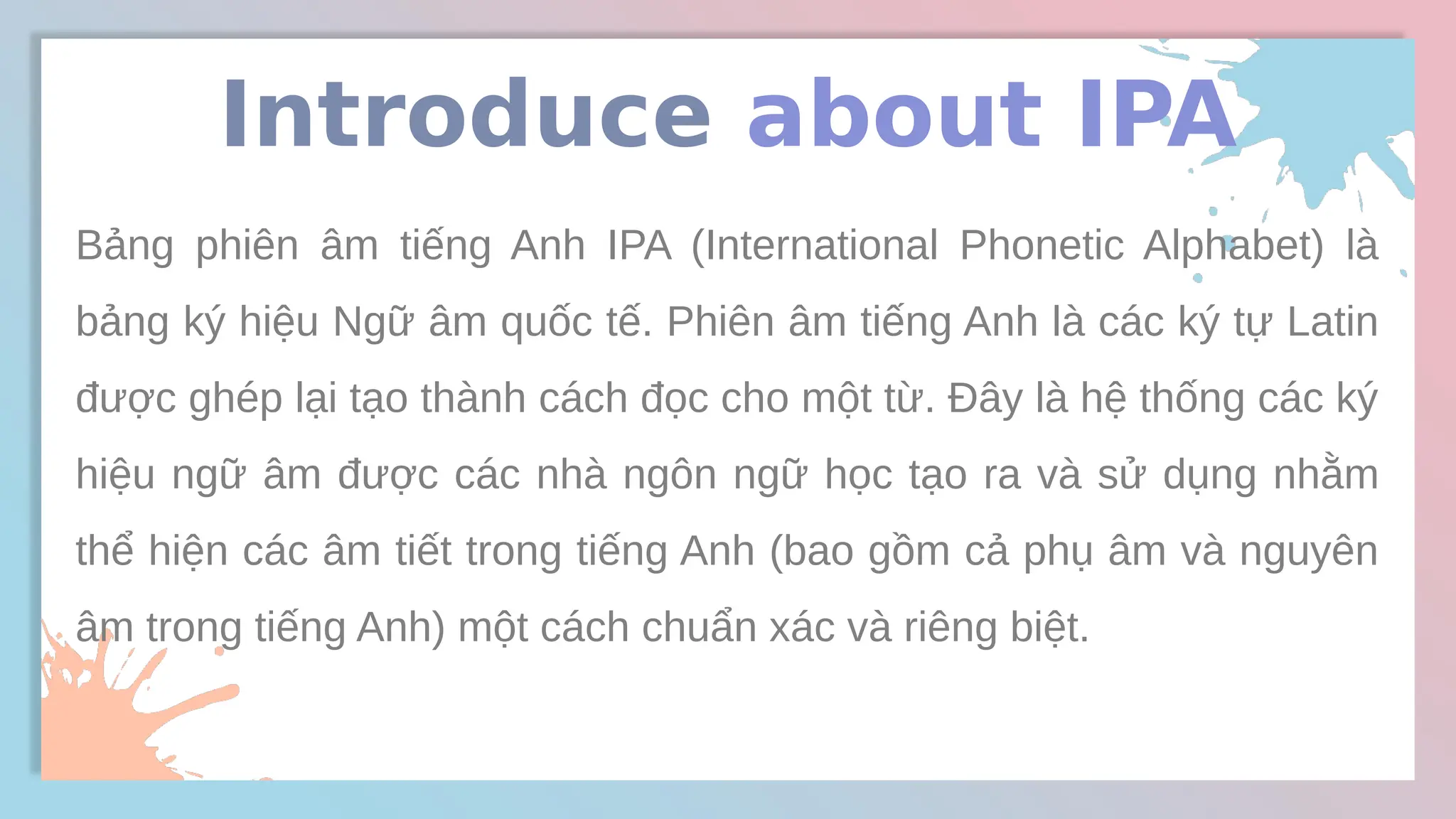 IPA lesson TEACHING ALPHABET LE- LESSON FOR PRIMARY SCHOOL | PDF