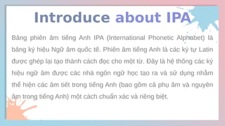 IPA lesson TEACHING ALPHABET LE- LESSON FOR PRIMARY SCHOOL | PDF