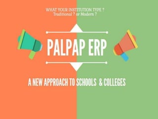iPALPAP ERP software | InsproPlus ERP | Educational ERP | | PPTX