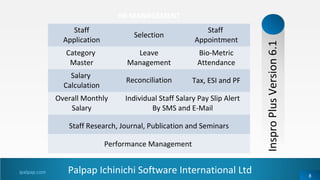 Palpap ERP Software Modules | First Class Educational ERP | | PPT ...