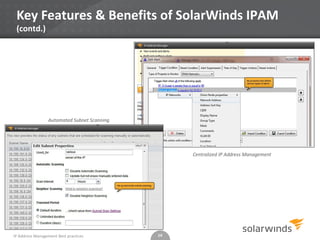 IP Address Management Best Practices | PPT