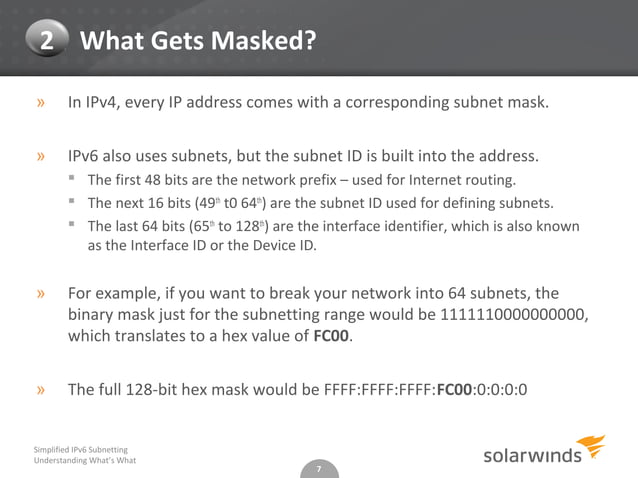 Simplified IPv6 Subnetting. Understanding What’s What. | PPT Simplified IPv6 Subnetting. Understanding What’s What. | PPT