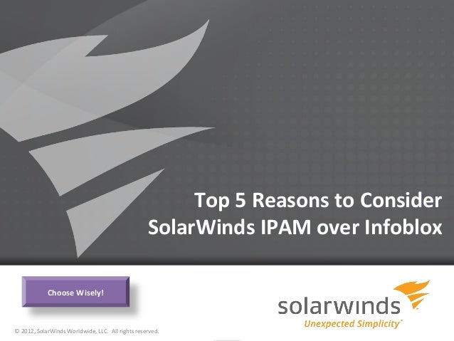 Solarwinds ipam - lasopaaz