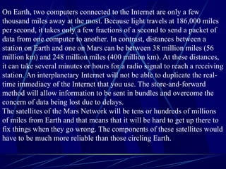 interplanetary internet | PPT