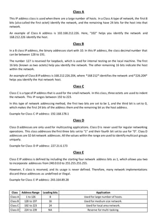 IP and MAC Address | DOCX