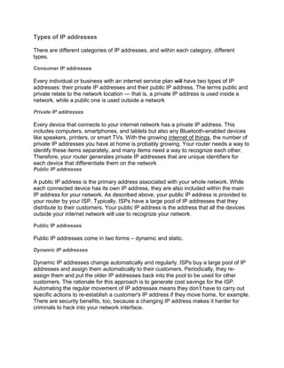 Ip and mac adress | PDF