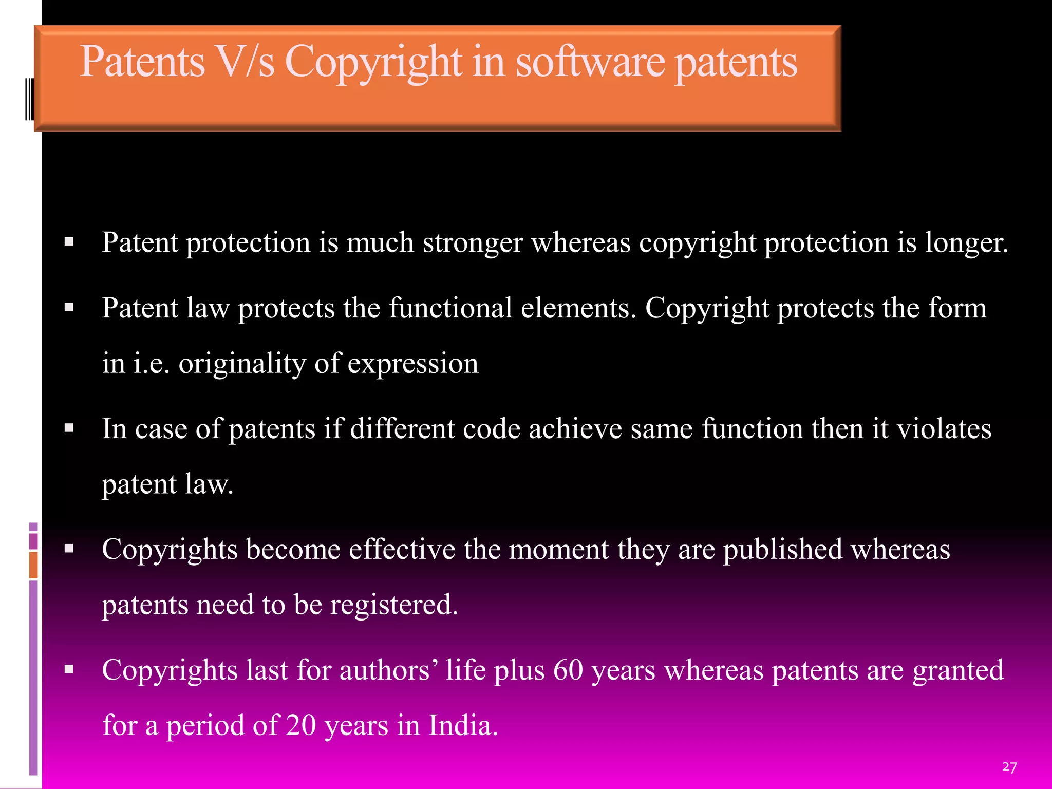 IPR AND SOFTWARE PROTECTION | PPTX