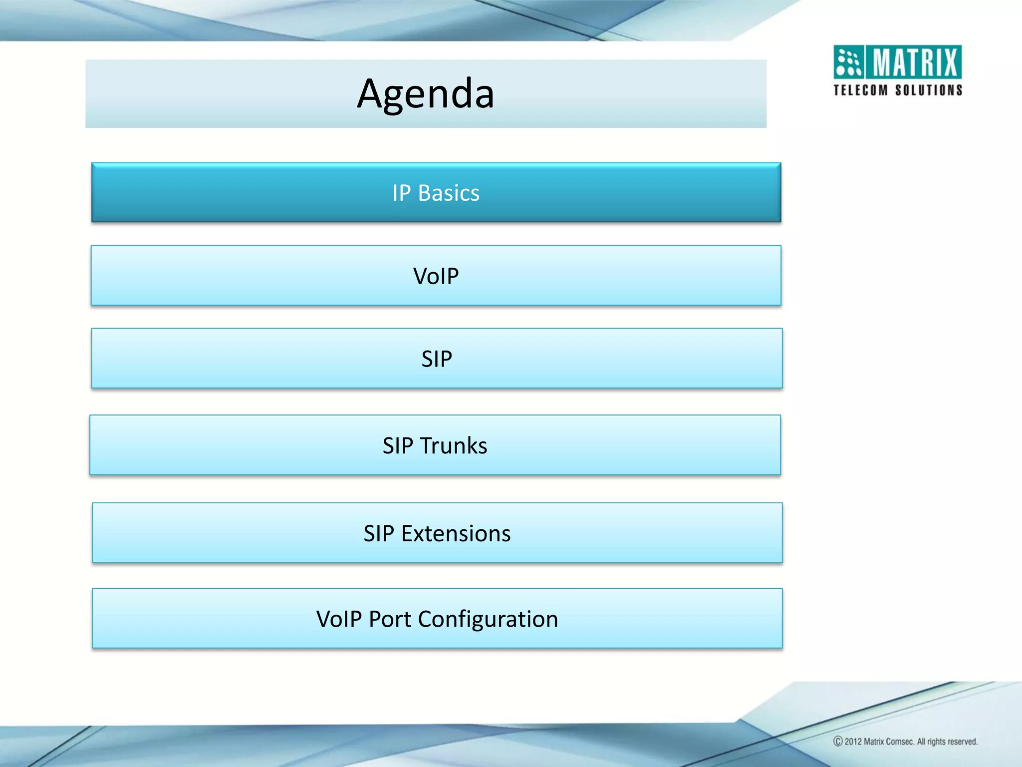 IP and VoIP Fundamentals | PDF