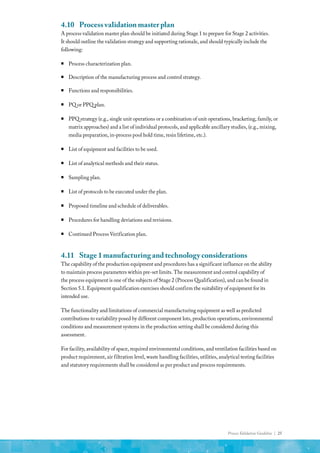 IPA Process Validation Guidelines- Indian Pharmaceutical Alliance | PDF